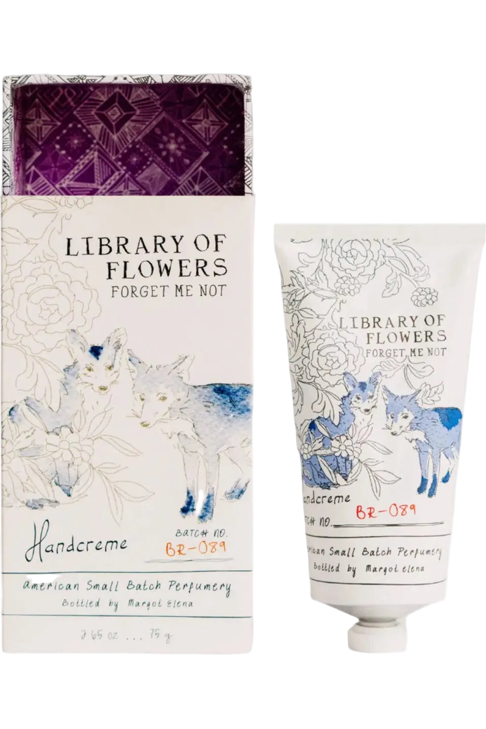 Library of Flowers Hand Crème, Forget Me Not – Monkee's of Mount Pleasant