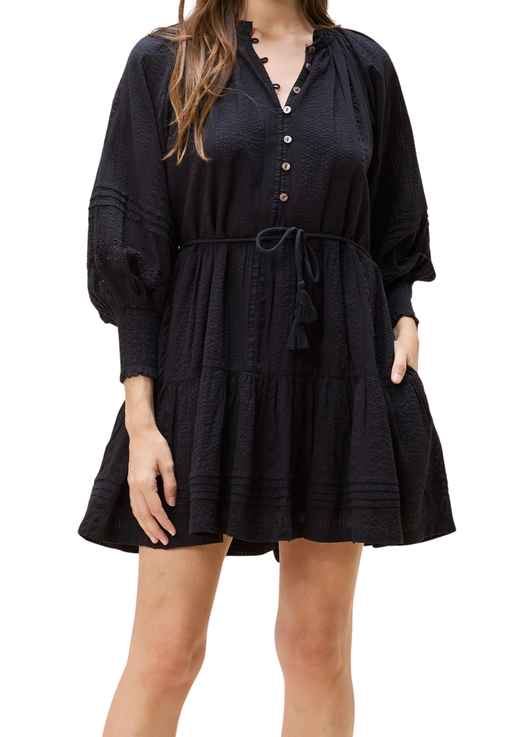 Cleobella Meadow Mini Dress, Black – Monkee's of Mount Pleasant