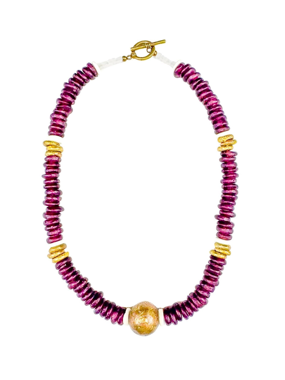 Classic Glass Necklace, Purple – Monkee's of Mount Pleasant